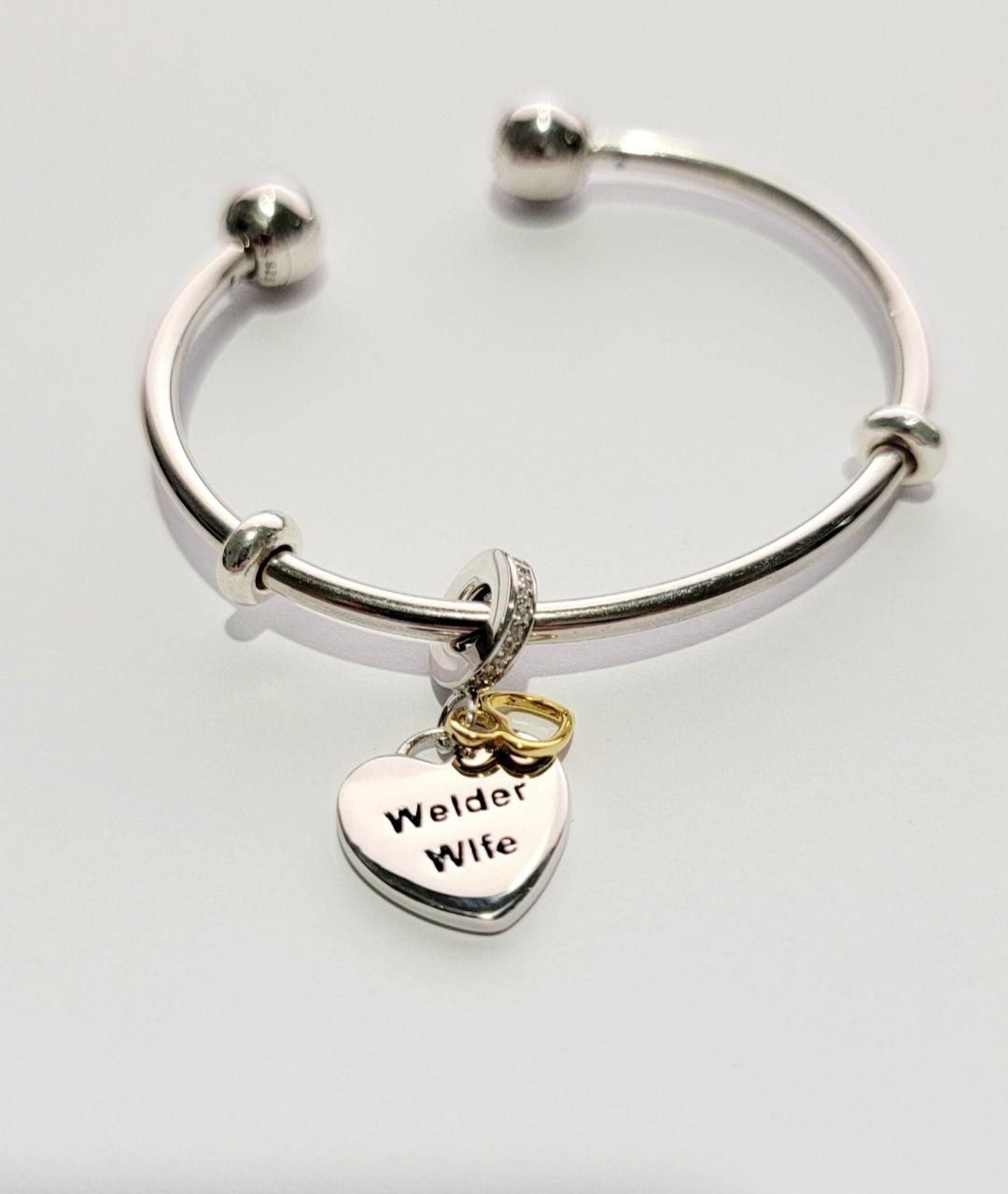 Welder Wife Charm | Rugged Charms