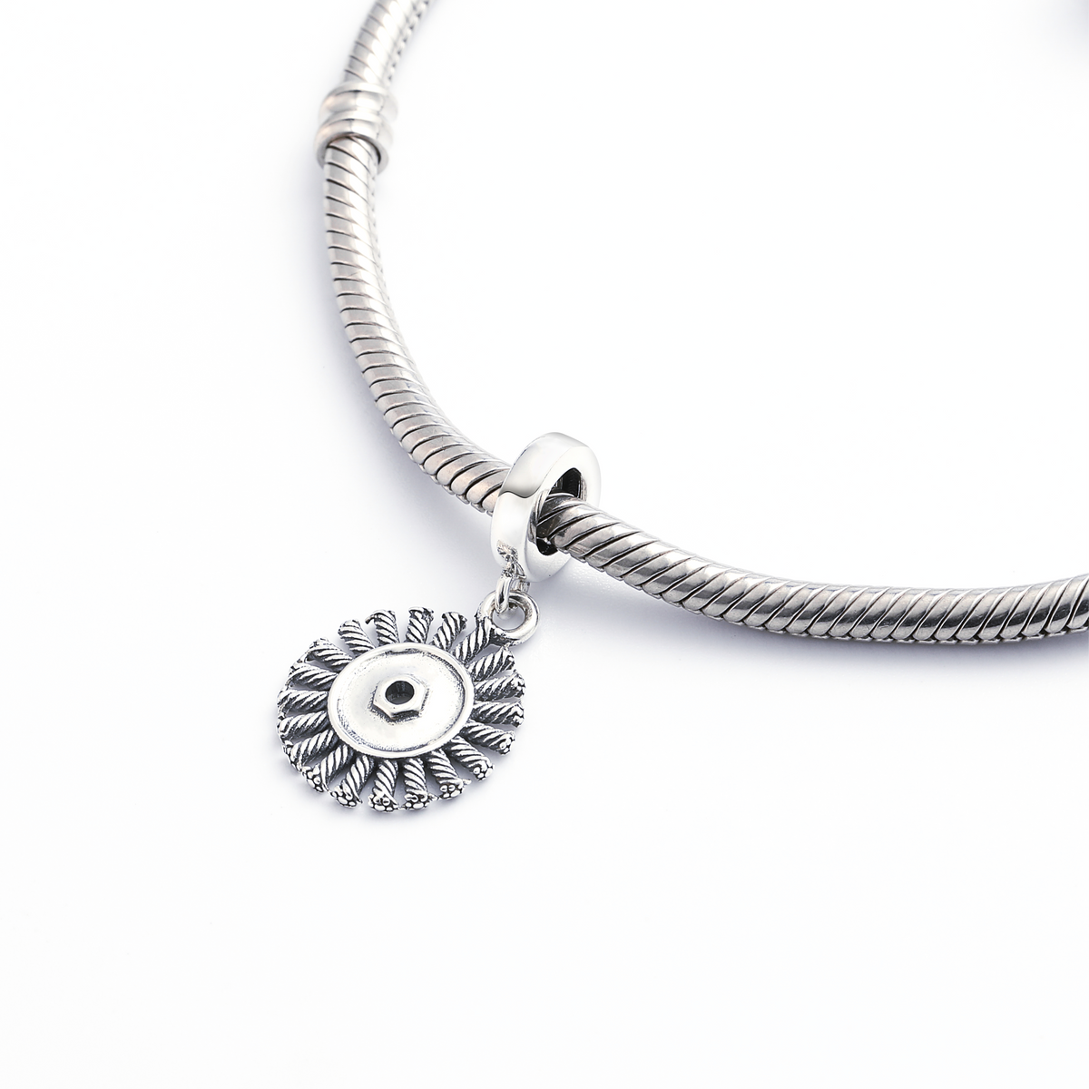 Wire Wheel Charm | Rugged Charms